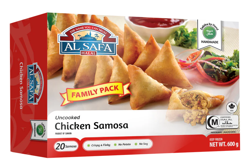 ALFASA CHICKEN SAMOSA FAMILY PACK – Vedika Foods